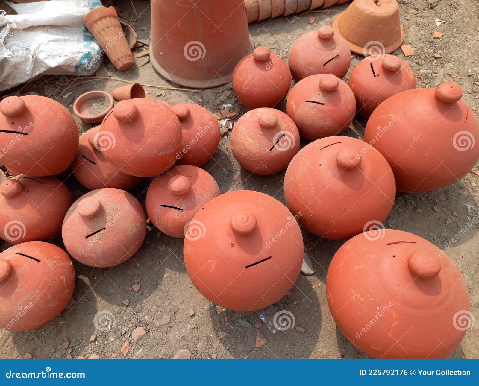 Guluck,save Money, Gullak,Rajasthan Stock Photo - Image of money ...
