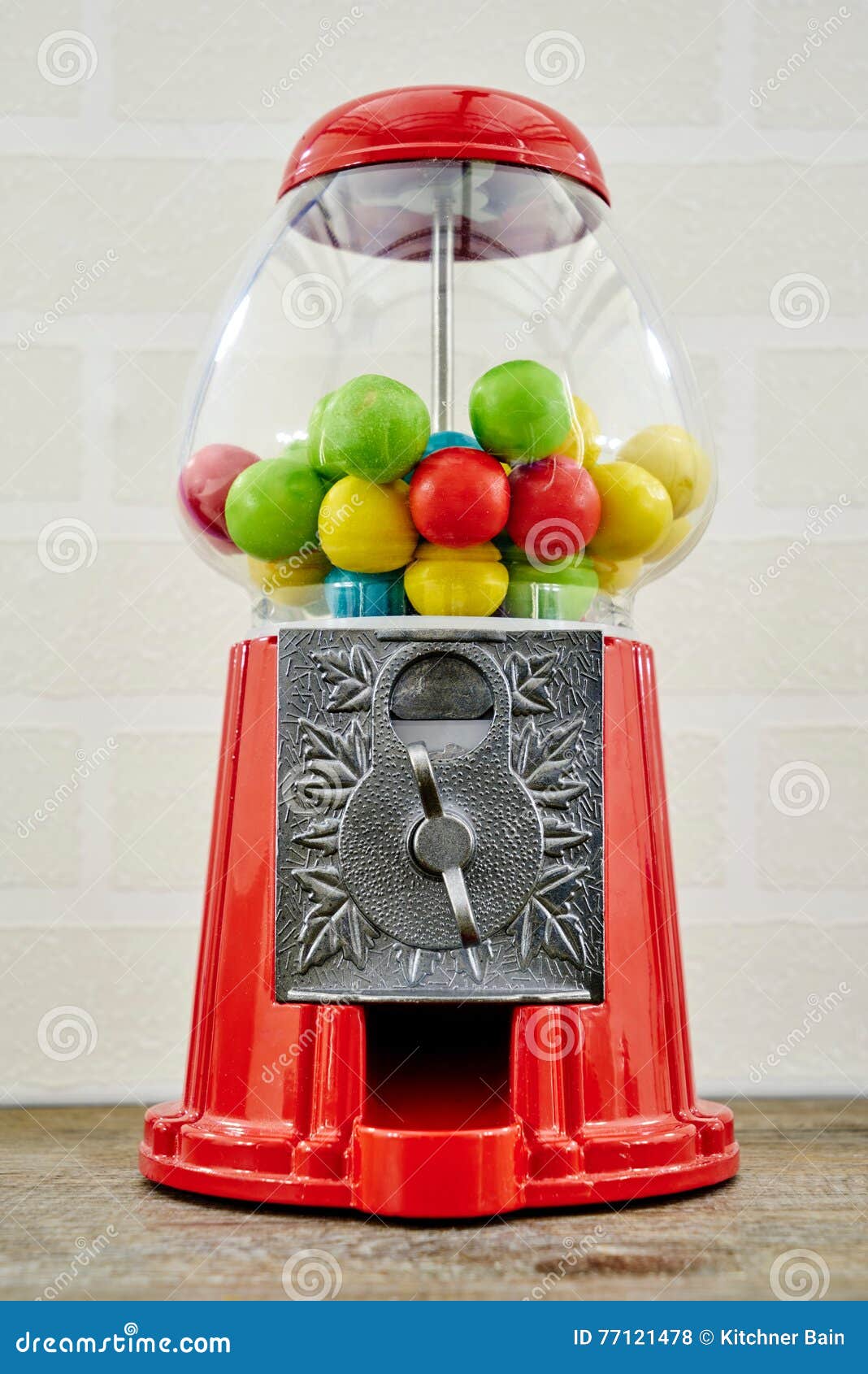 Gum Ball Machine stock photo. Image of chew, candy, chewing - 77121478