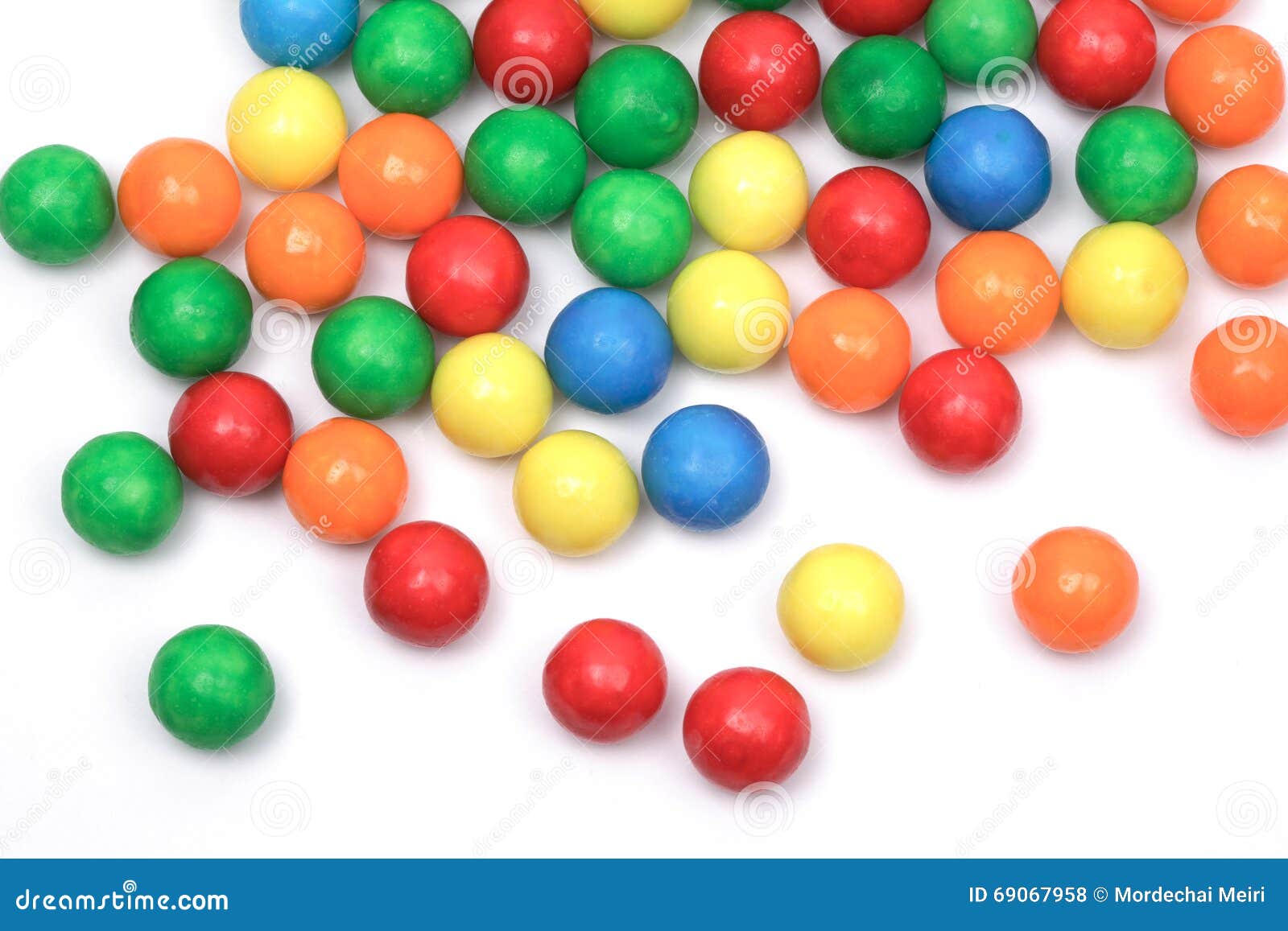 Gum balls, isolated stock photo. Image of balls, isolated - 69067958