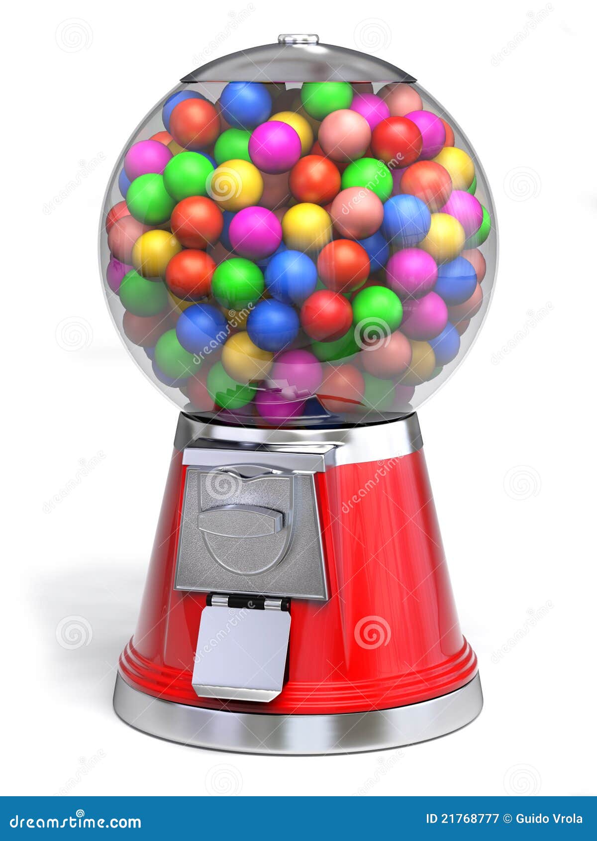 Gum dispencer stock illustration. Illustration of children - 21768777