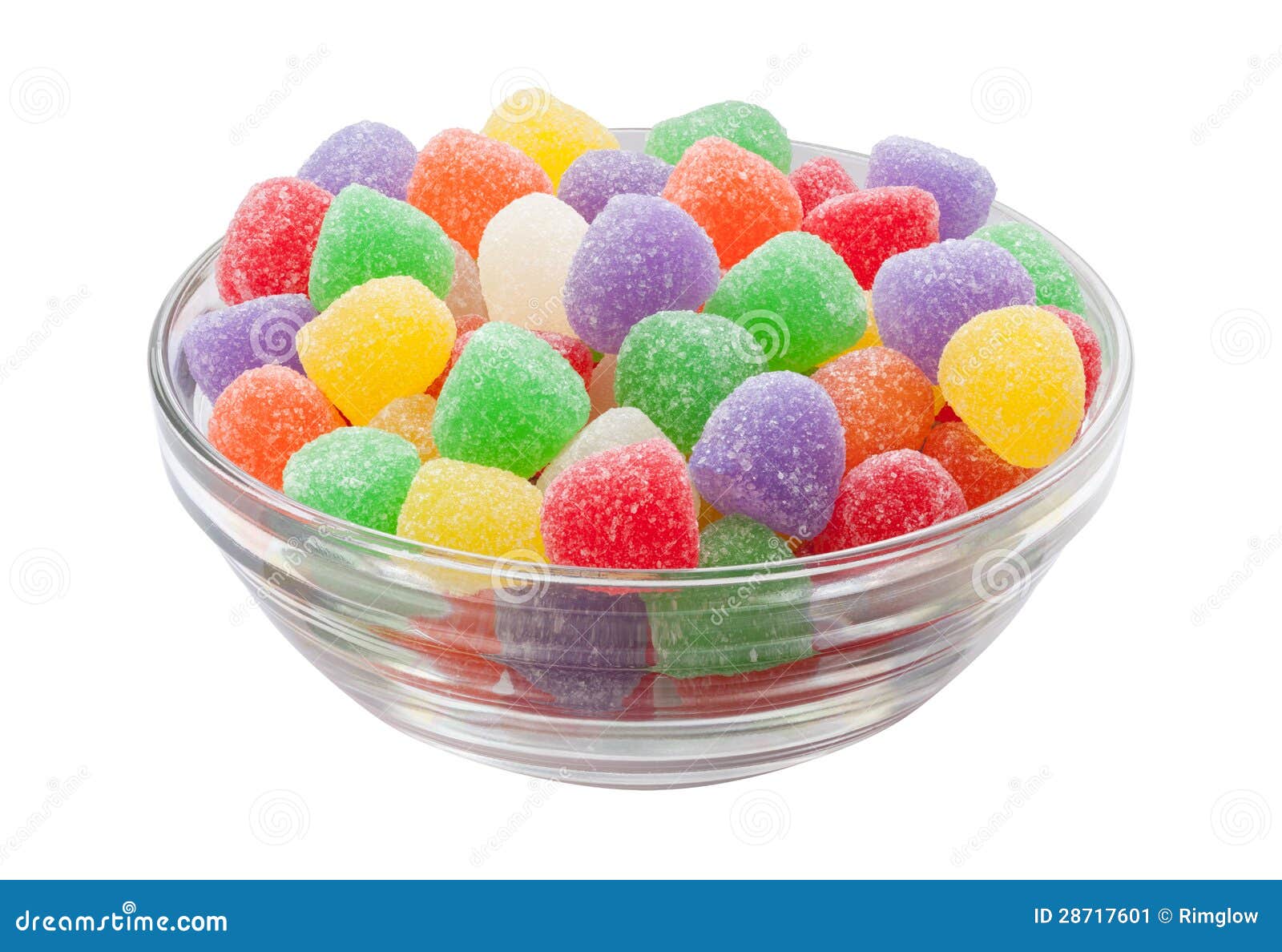 Gum Drops Isolated with a Clipping Path Stock Image - Image of closeup ...
