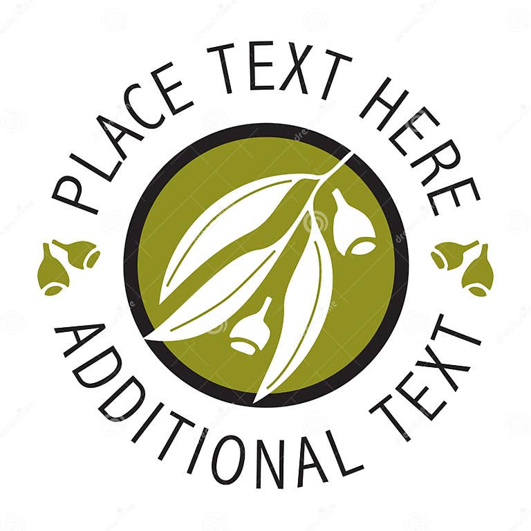 Gum Leaves stock vector. Illustration of vector, tree - 20721652