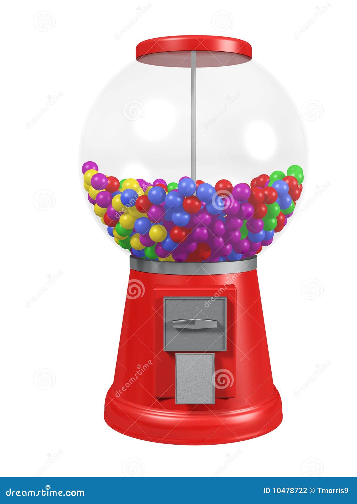 Gumball machine stock illustration. Illustration of ball - 10478722