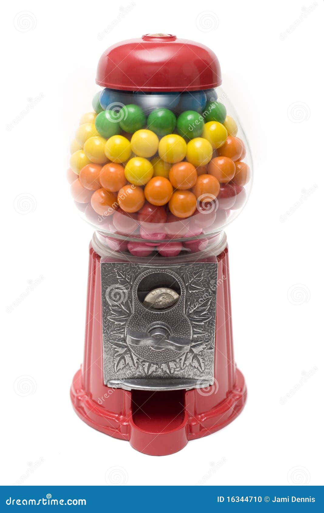 Gumball Machine stock photo. Image of colors, ball, gumball - 16344710