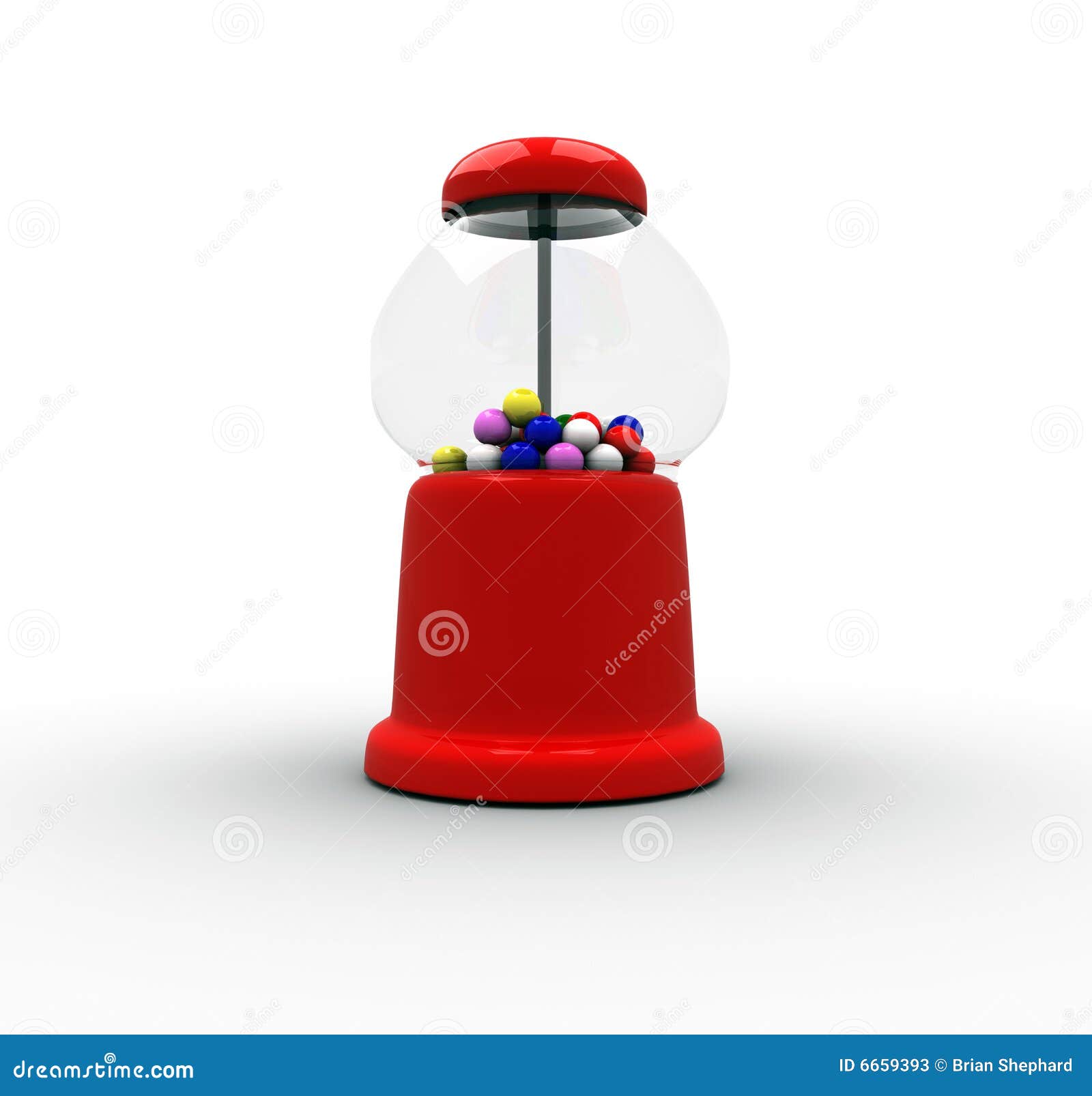 Gumball Machine Illustration Cartoon Vector | CartoonDealer.com #110791015