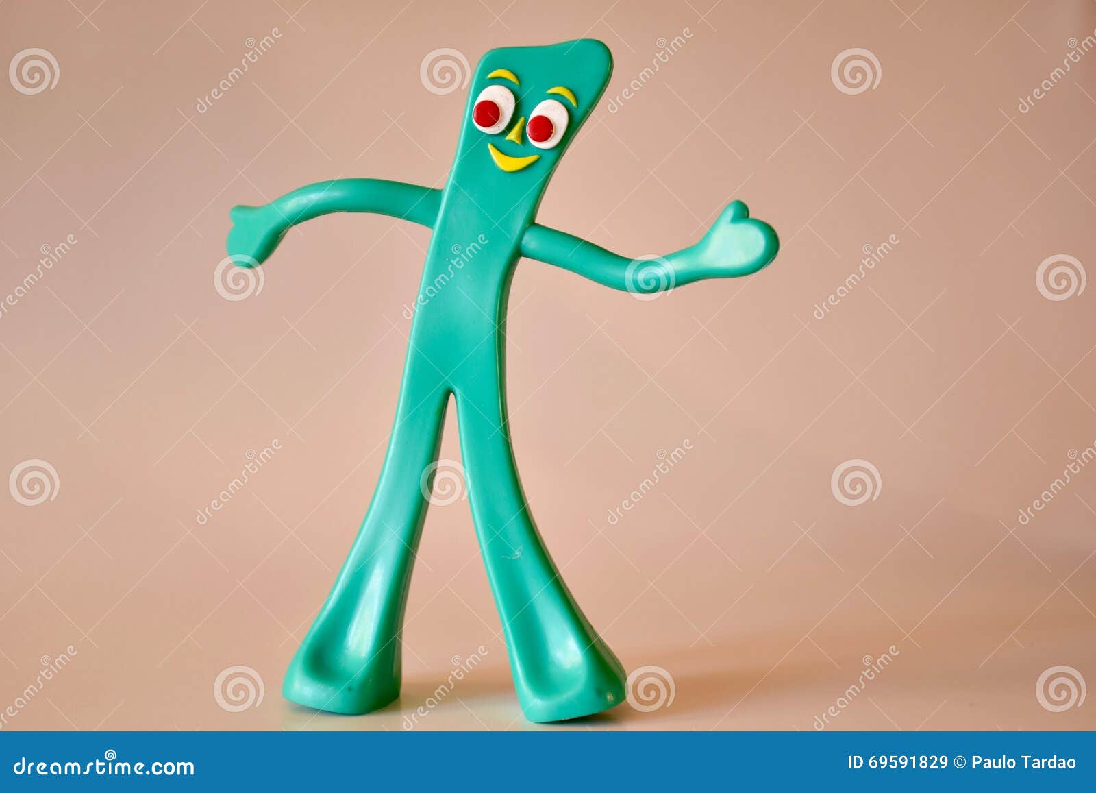 Gumby редакционное стоковое изображение. изображение насчитывающей ...