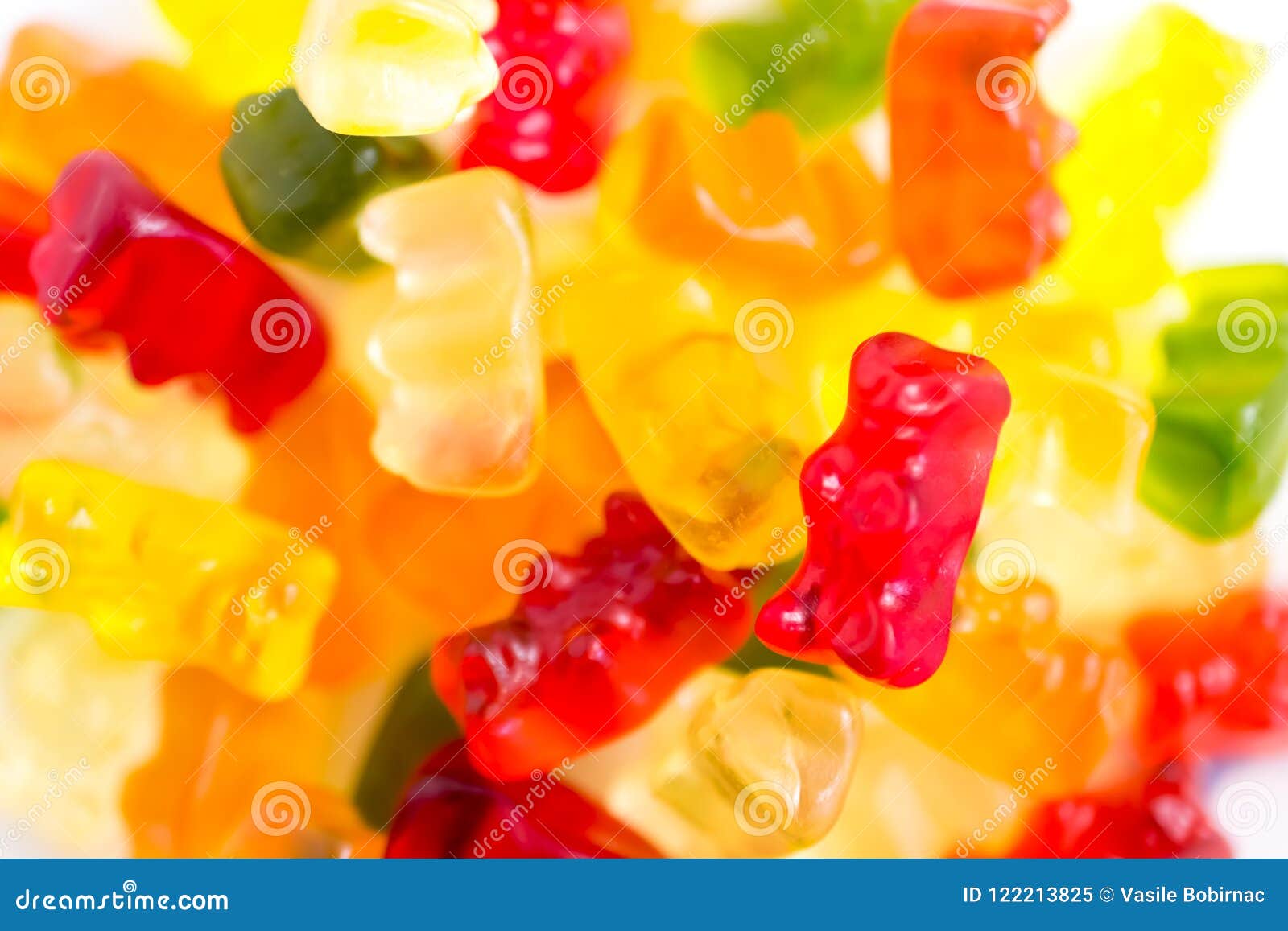 Gummy bears editorial image. Image of close, feed, bright - 122213825