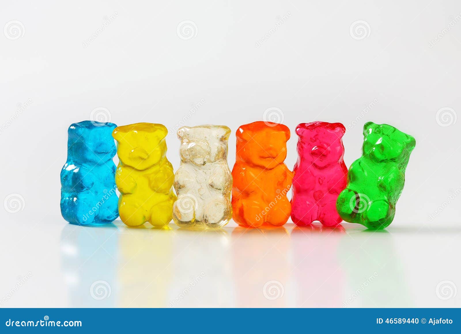 Gummy bears editorial image. Image of flavored, closeup - 46589440