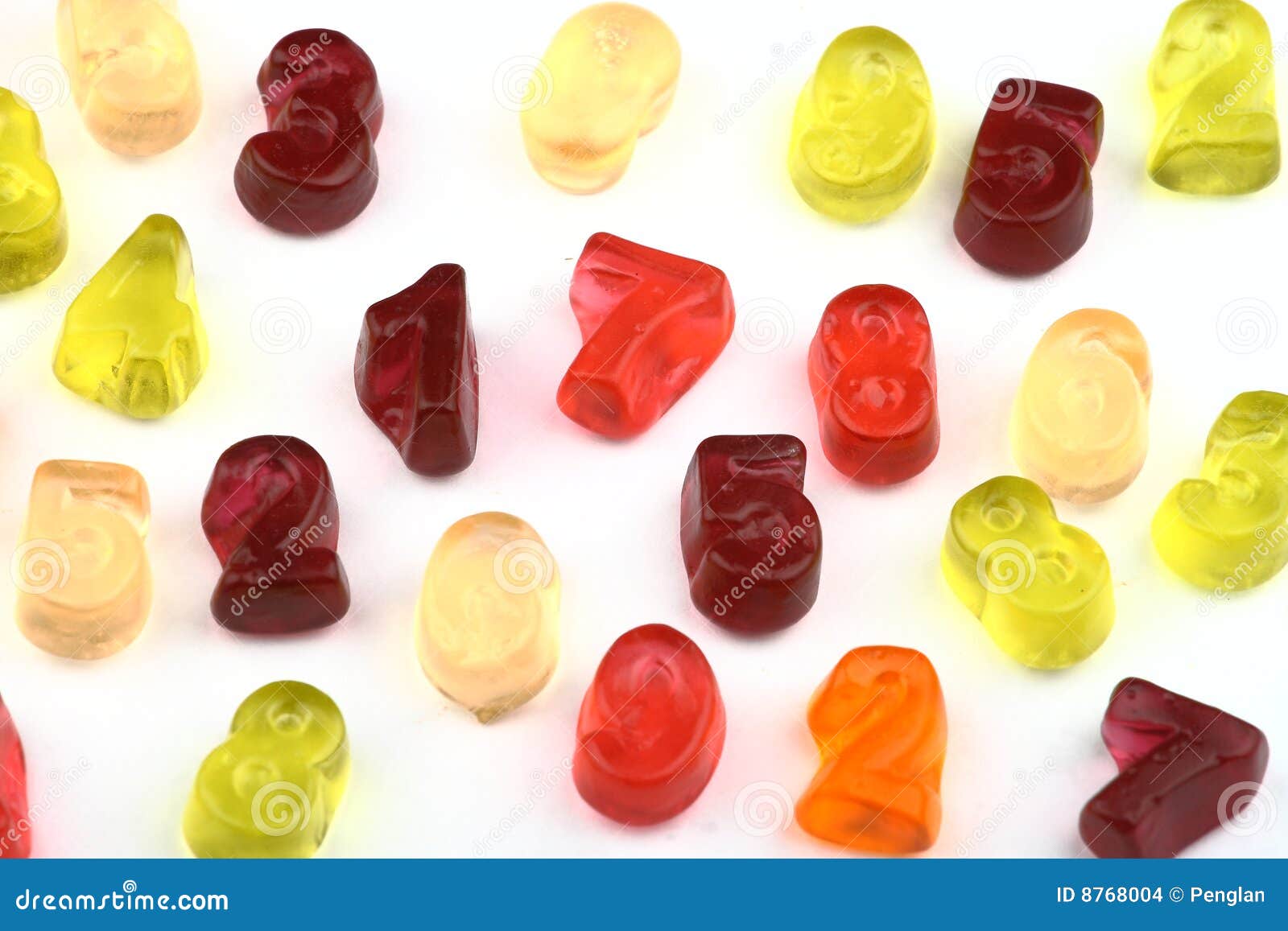 Gummy candies stock photo. Image of closeup, background - 8768004