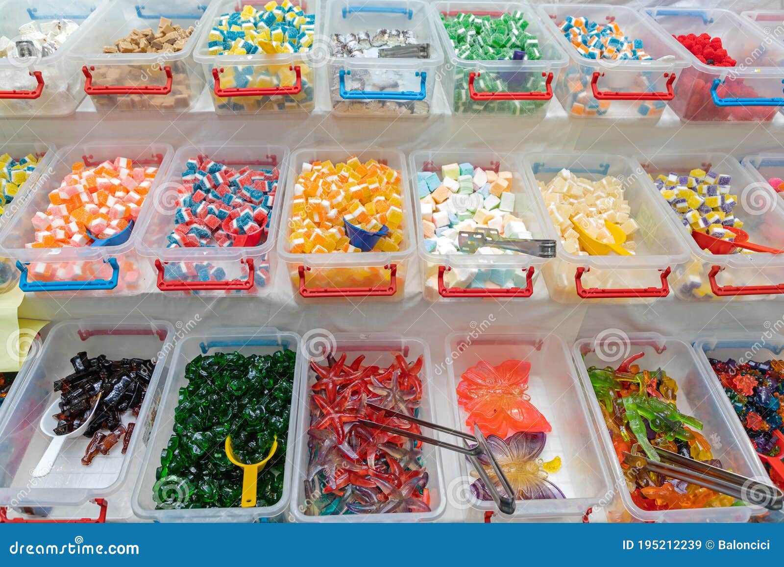 Gummy Candies stock image. Image of candy, dessert, gummies - 195212239