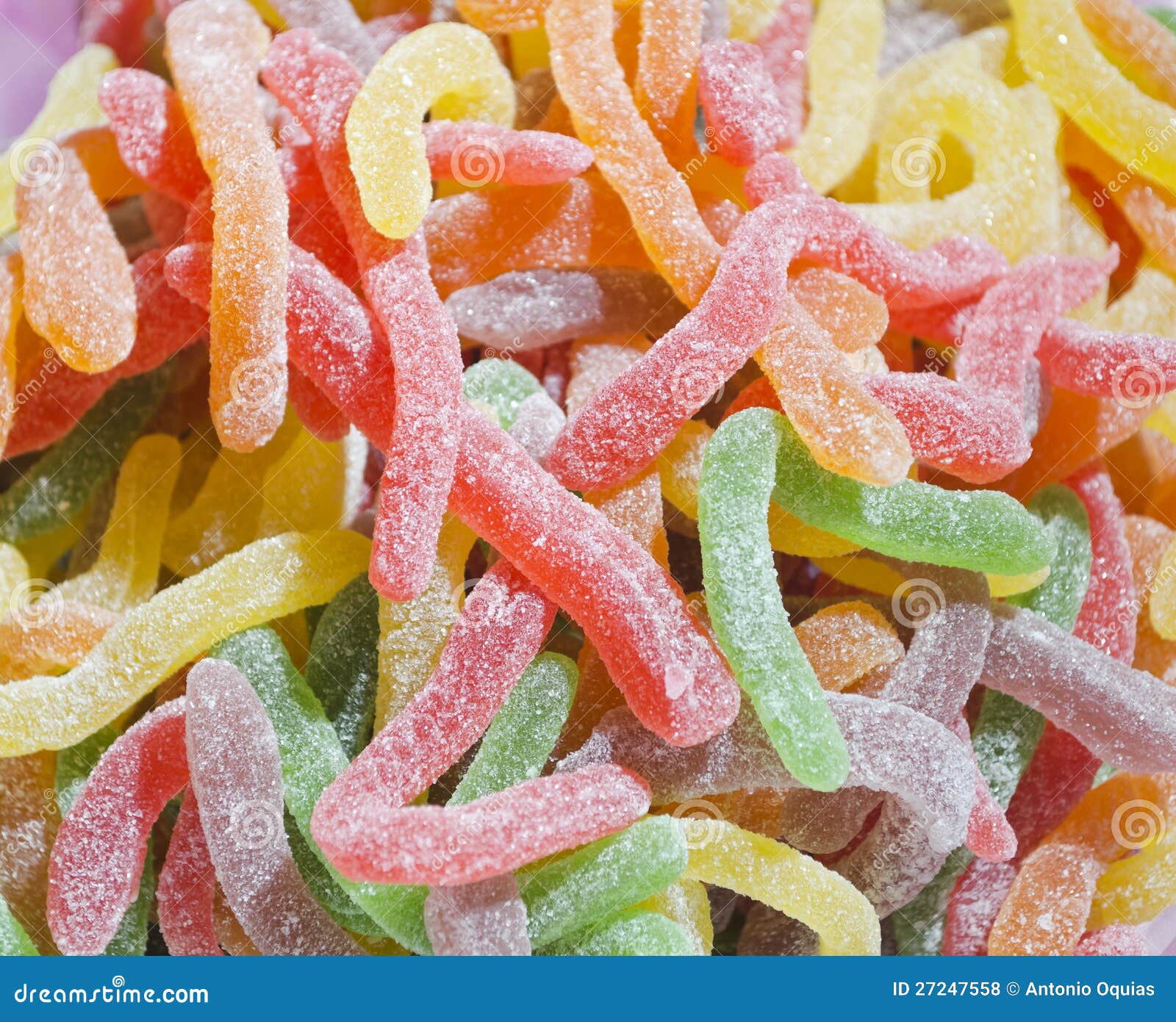 Gummy Candy stock photo. Image of crystallized, gummy - 27247558