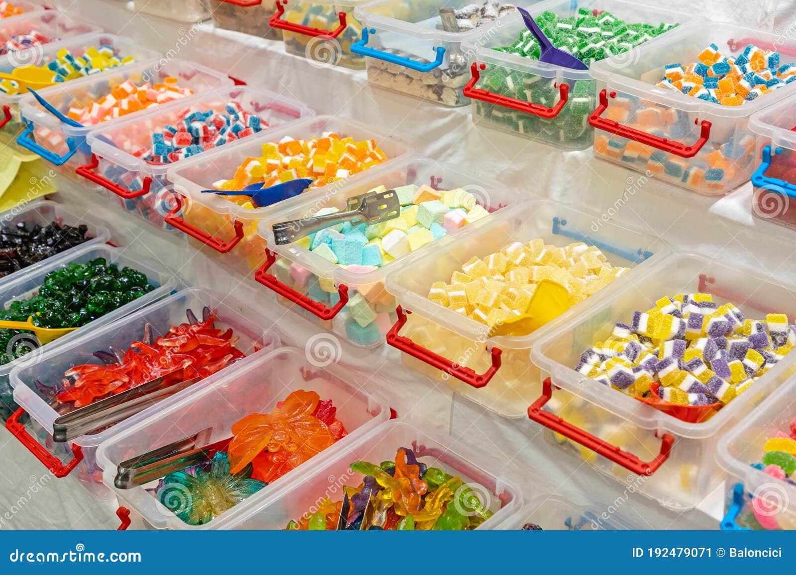 Gummy Candy stock image. Image of beans, sweets, boxes - 192479071