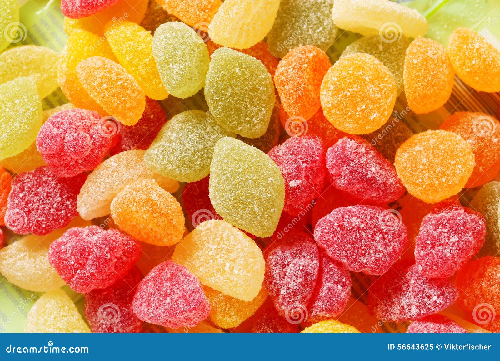 Gummy fruit candy stock image. Image of frame, chewy - 56643625