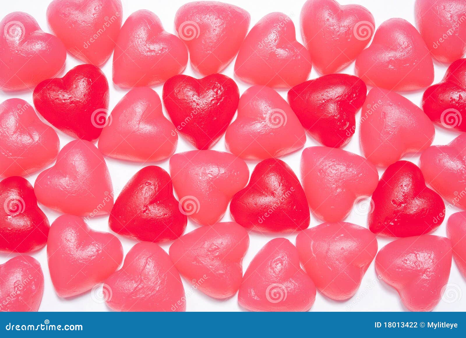 Gummy Hearts stock photo. Image of white, hearts, sweets - 18013422