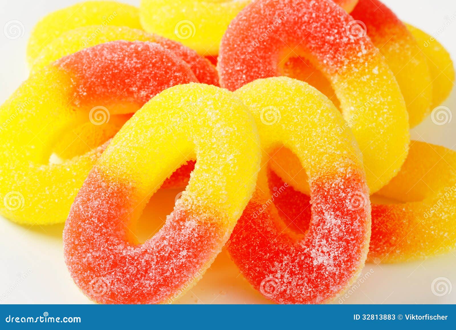 Gummy Rings stock image. Image of confectionery, shot - 32813883