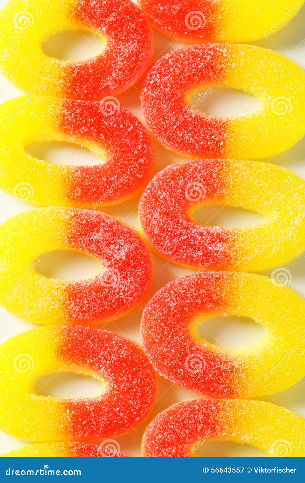 Gummy Rings stock image. Image of jelly, confectionery - 56643557