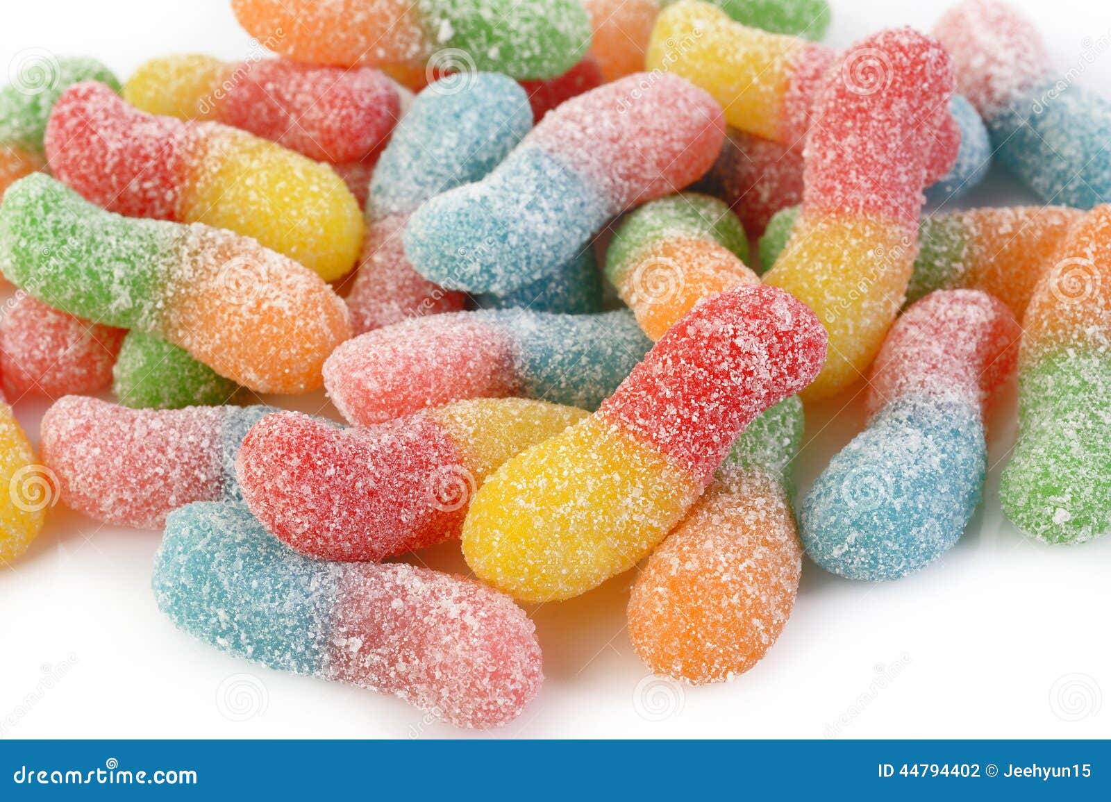 Gummy worm candy stock photo. Image of colorful, food - 44794402