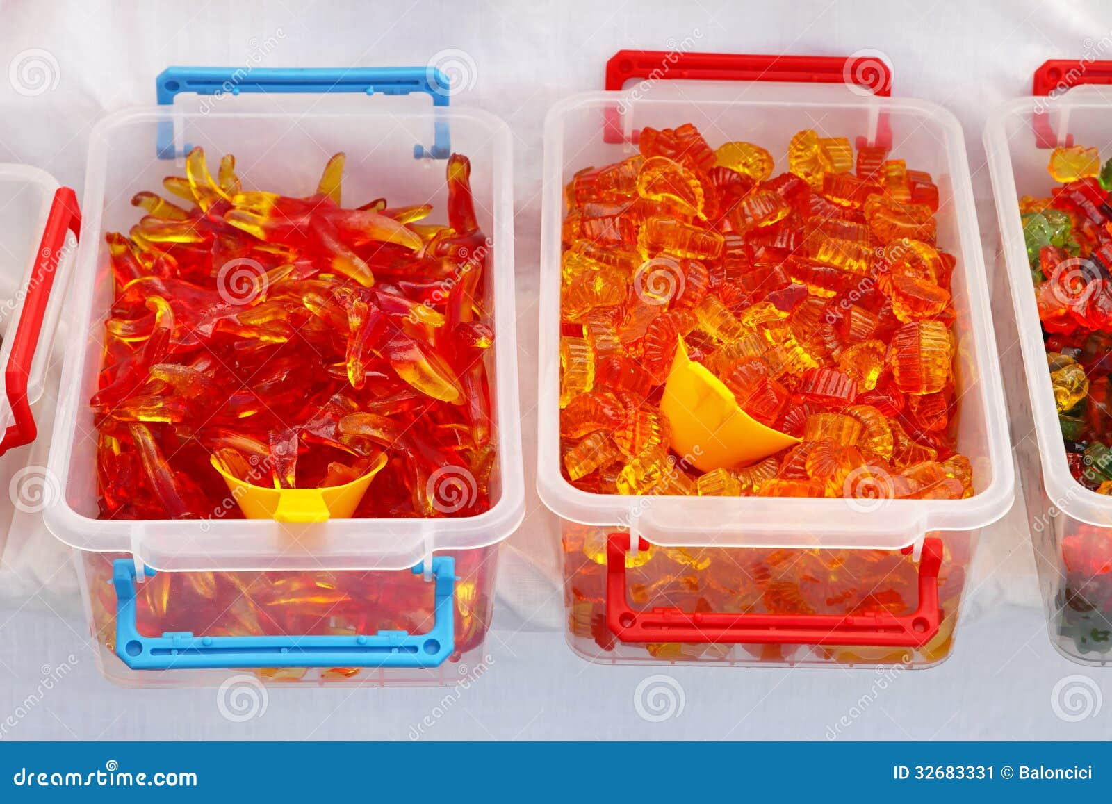 Gummy worms stock image. Image of confectionery, gummy - 32683331