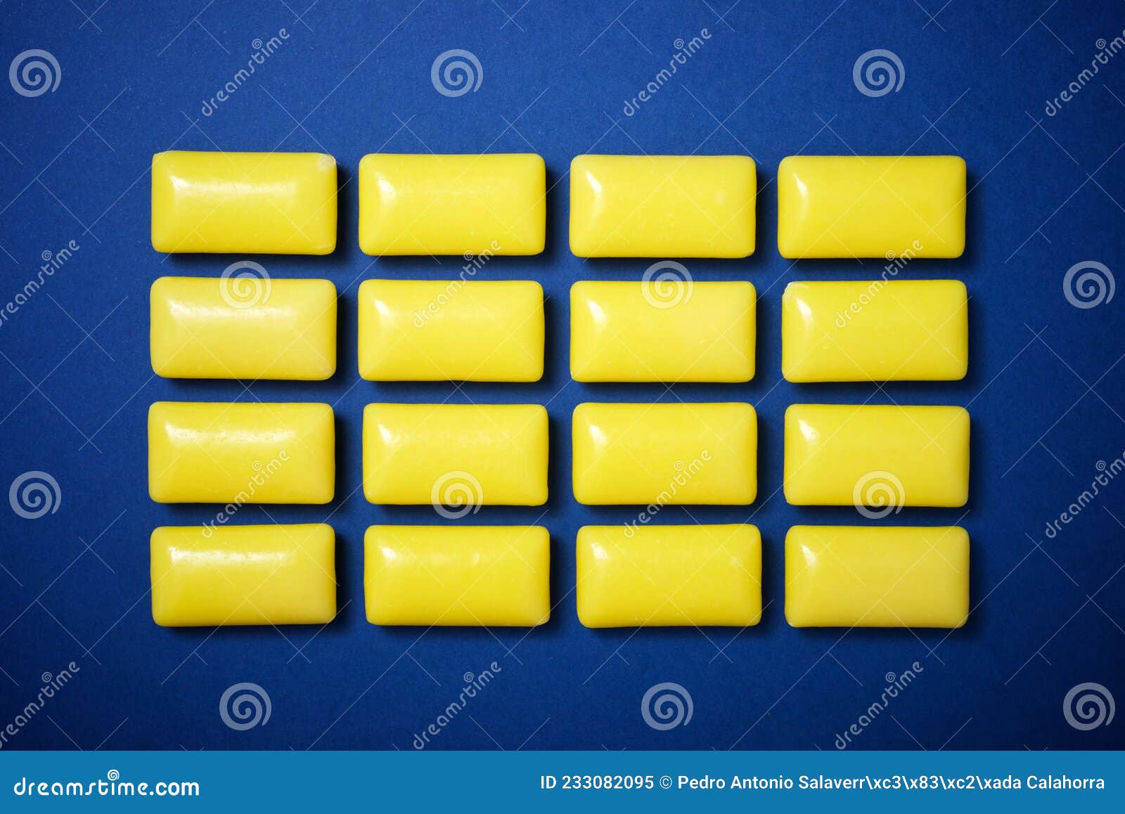 Gums on a table stock image. Image of dragee, pill, freshness - 233082095