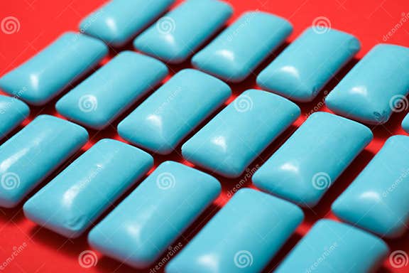 Gums on a table stock photo. Image of rectangular, still - 236516924