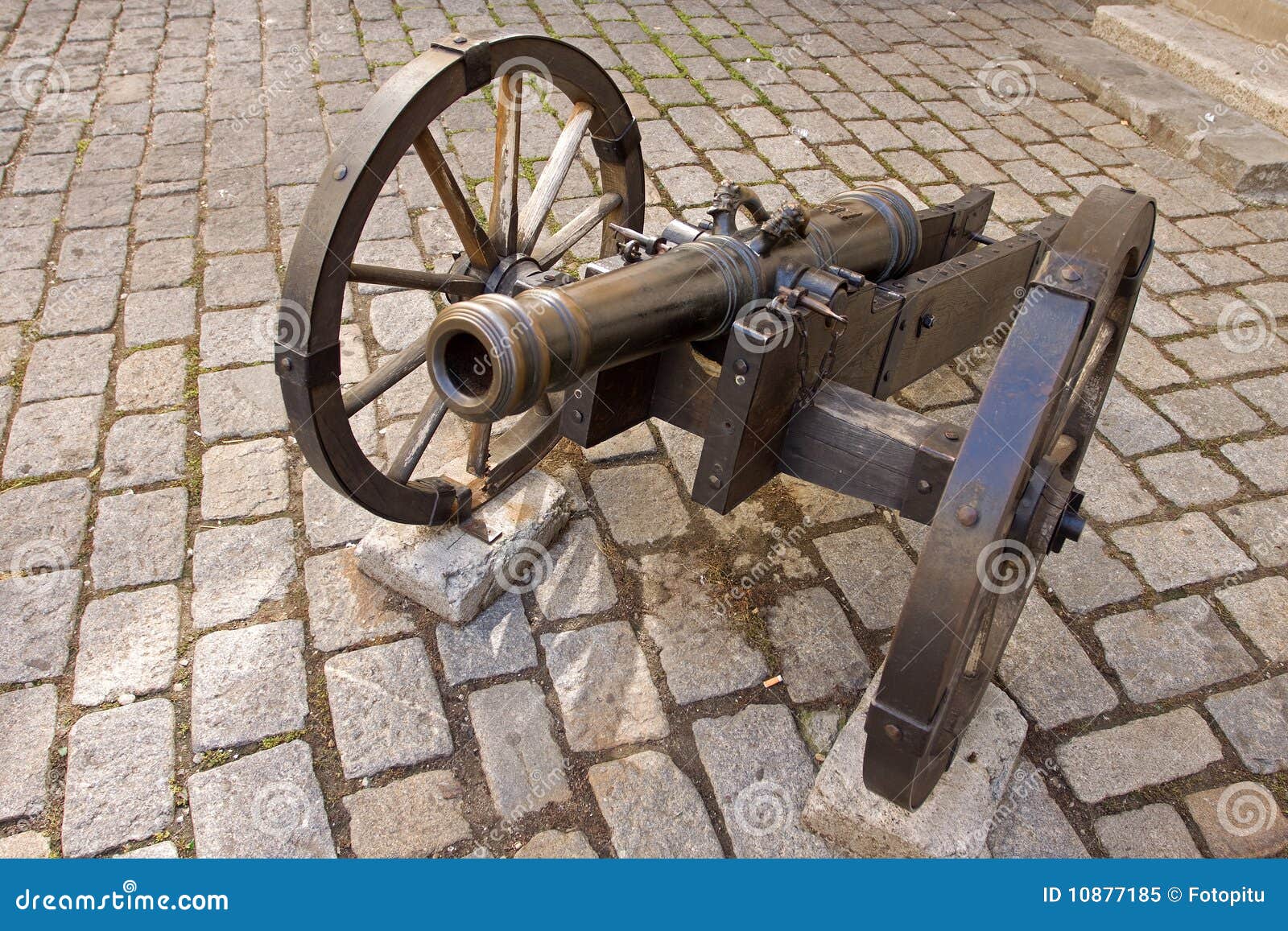 Gun stock image. Image of cannon, closeups, slovakia - 10877185