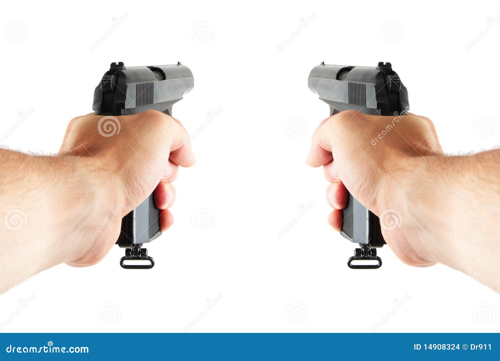 Gun stock photo. Image of metal, gang, bull, criminal - 14908324