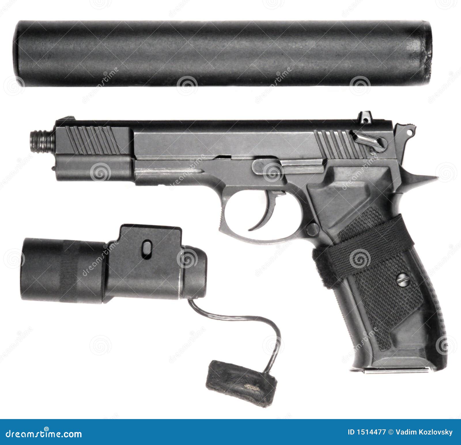 Gun stock image. Image of combat, pistol, danger, magnum - 1514477