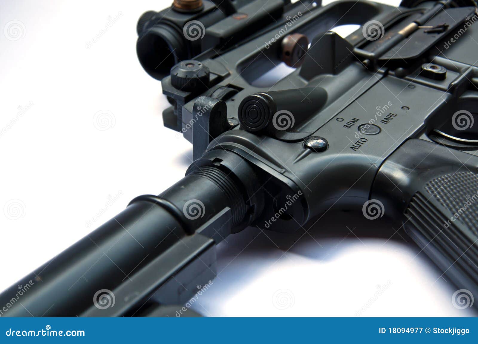 Gun stock image. Image of bullet, pistol, protection - 18094977