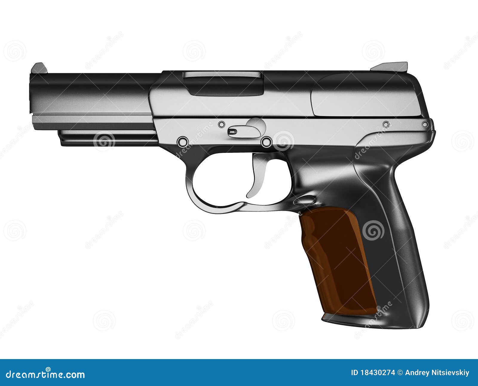 Beretta M9 Jpg Image With Svg Vector Cut File For Cricut And Silhouette ...
