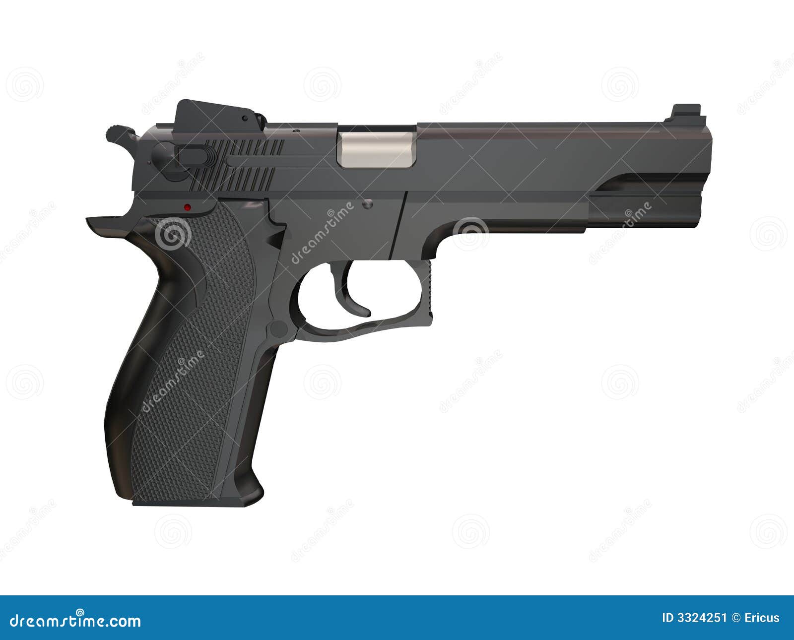 Gun stock illustration. Illustration of weapons, firearm - 3324251