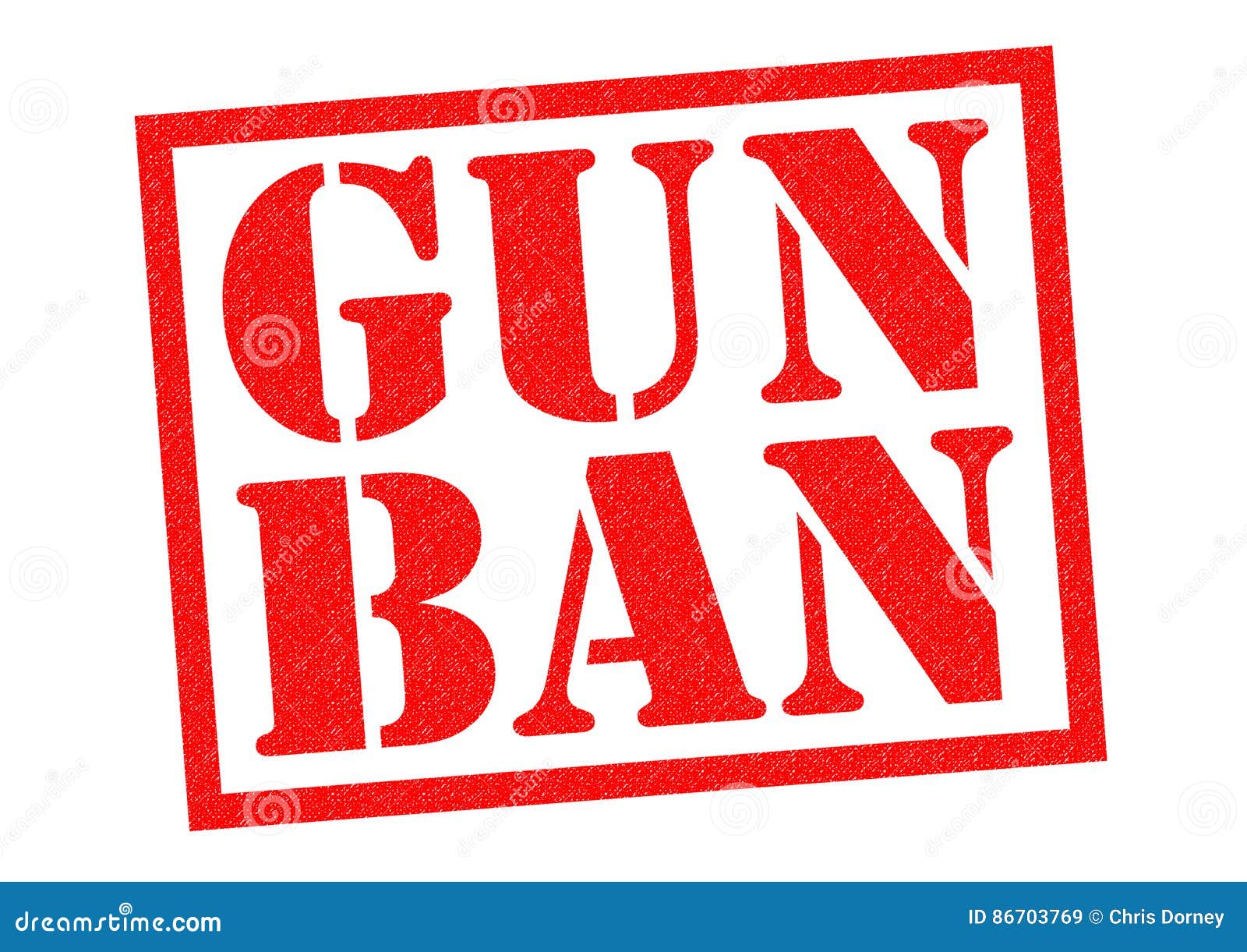 GUN BAN stock illustration. Illustration of prohibit - 86703769