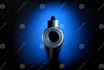 Gun barrel stock photo. Image of defense, steel, revolver - 17914004