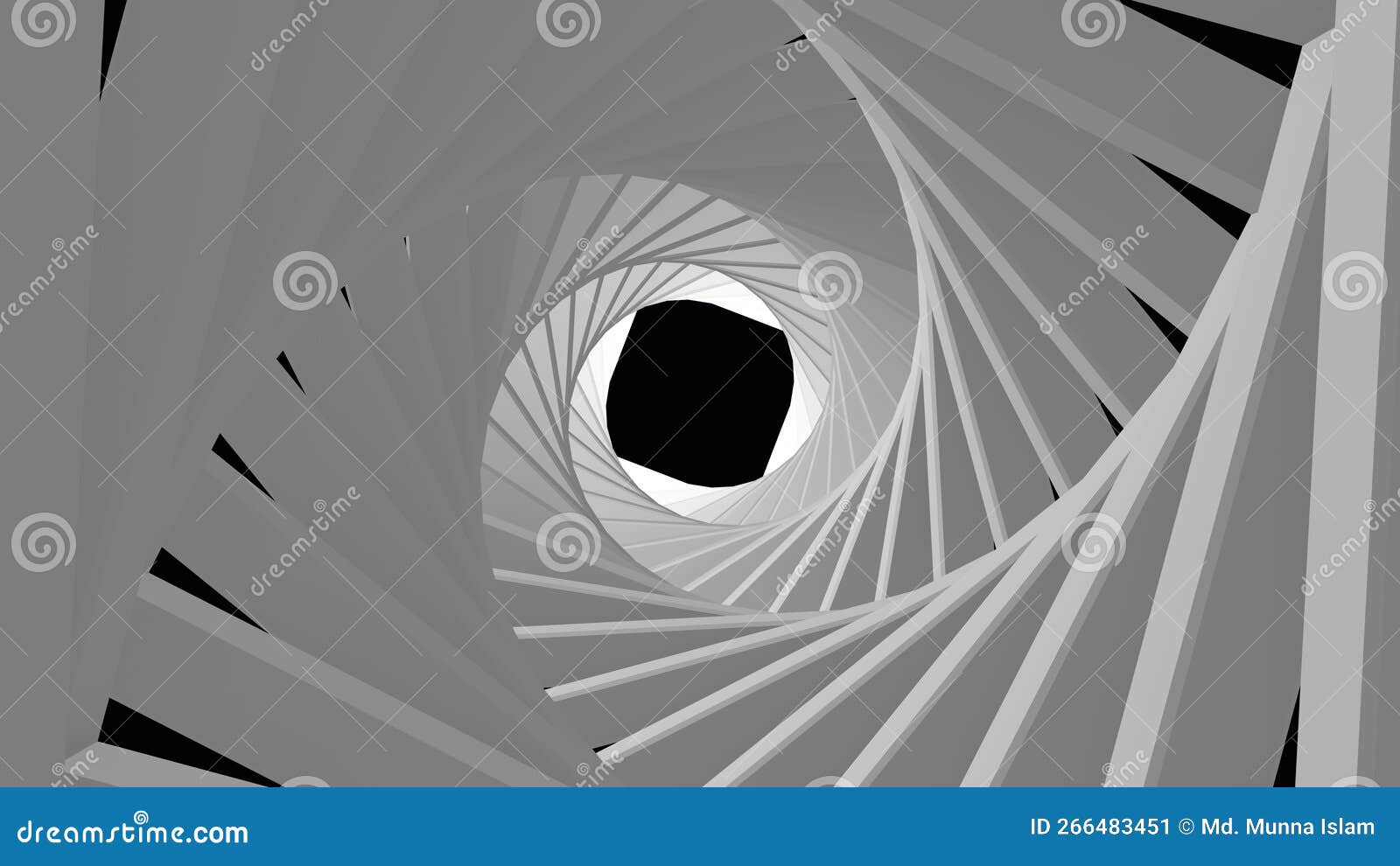 Gun Barrel High Resolution 3d Rendering Stock Illustration ...