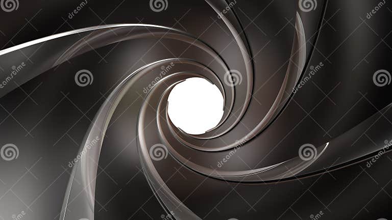 Gun barrel stock illustration. Illustration of concentric - 60479294