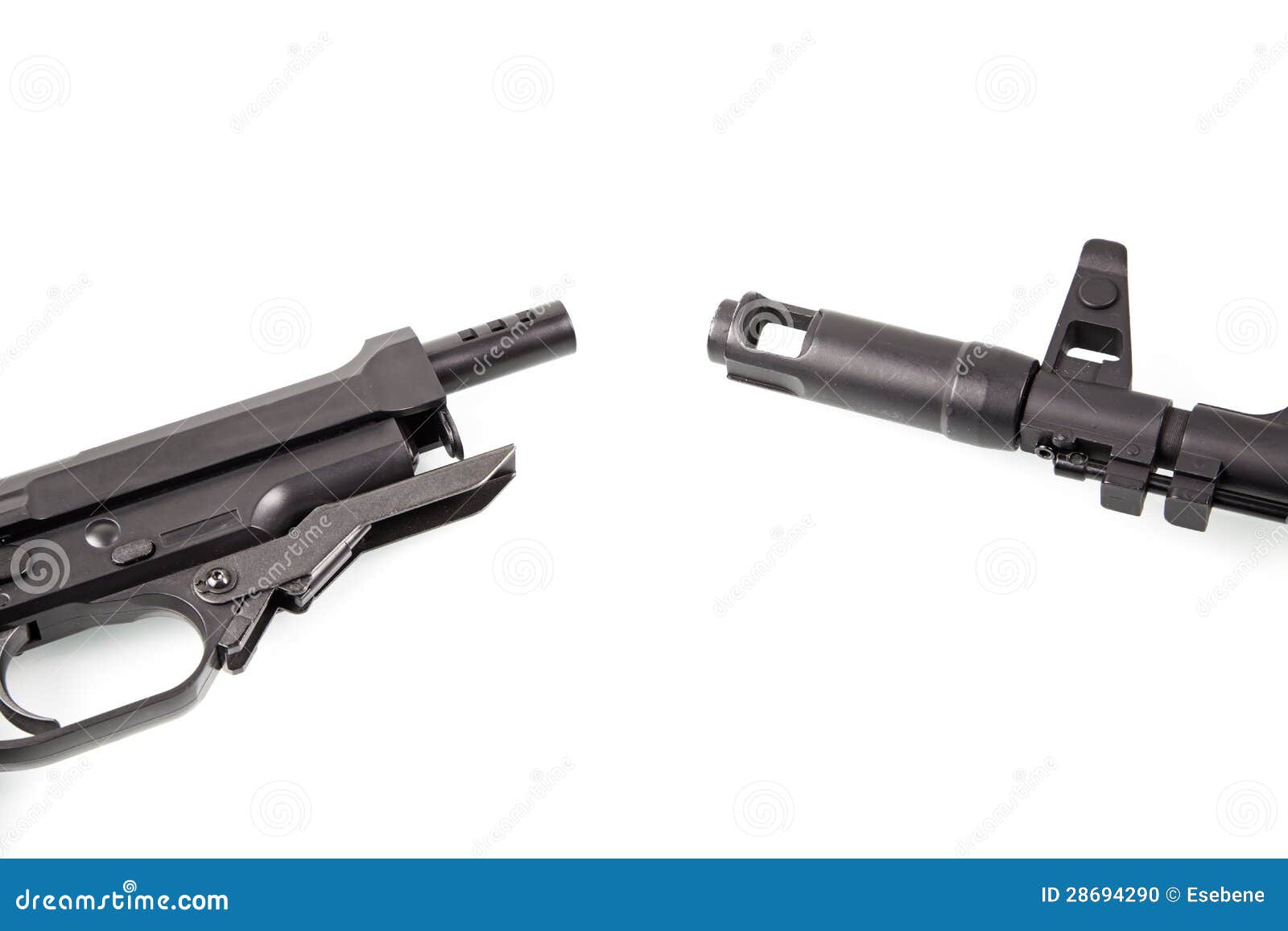 Gun barrels stock photo. Image of bullets, firearm, protection - 28694290