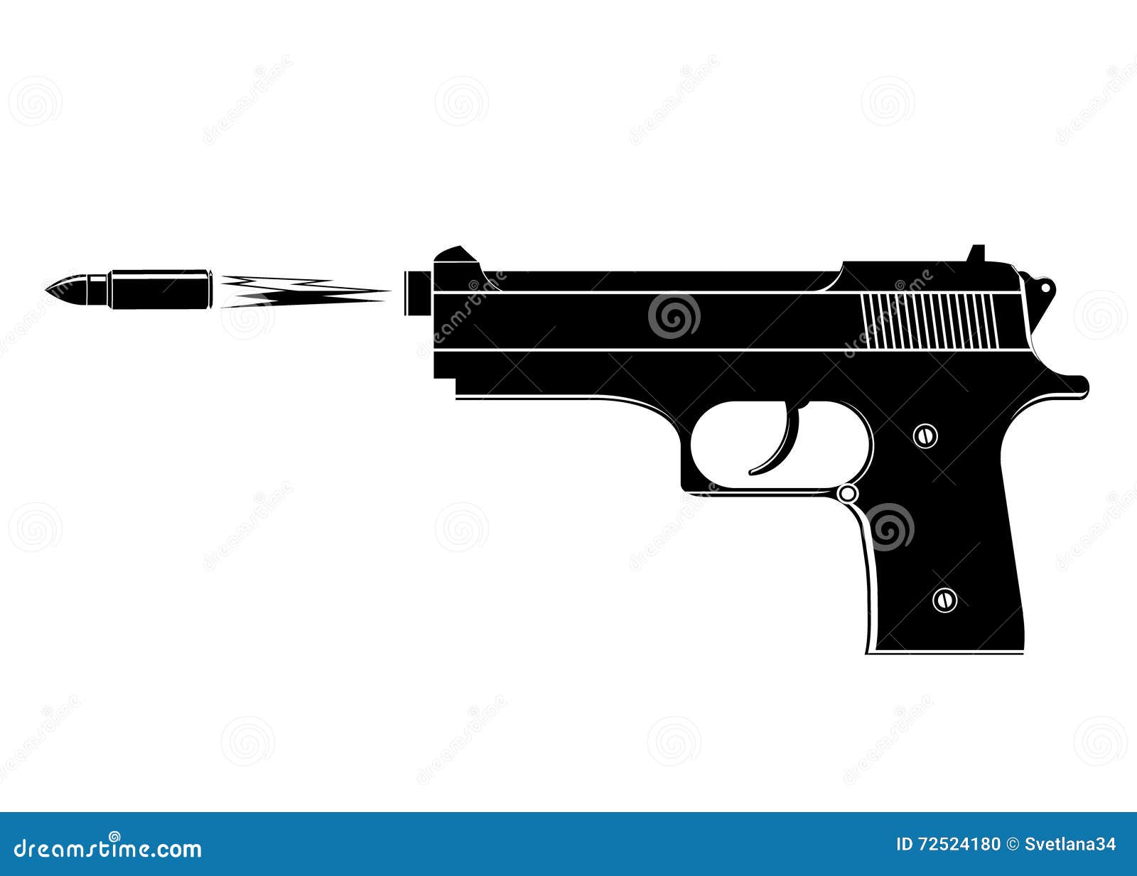 Bullet Clipart Black And White