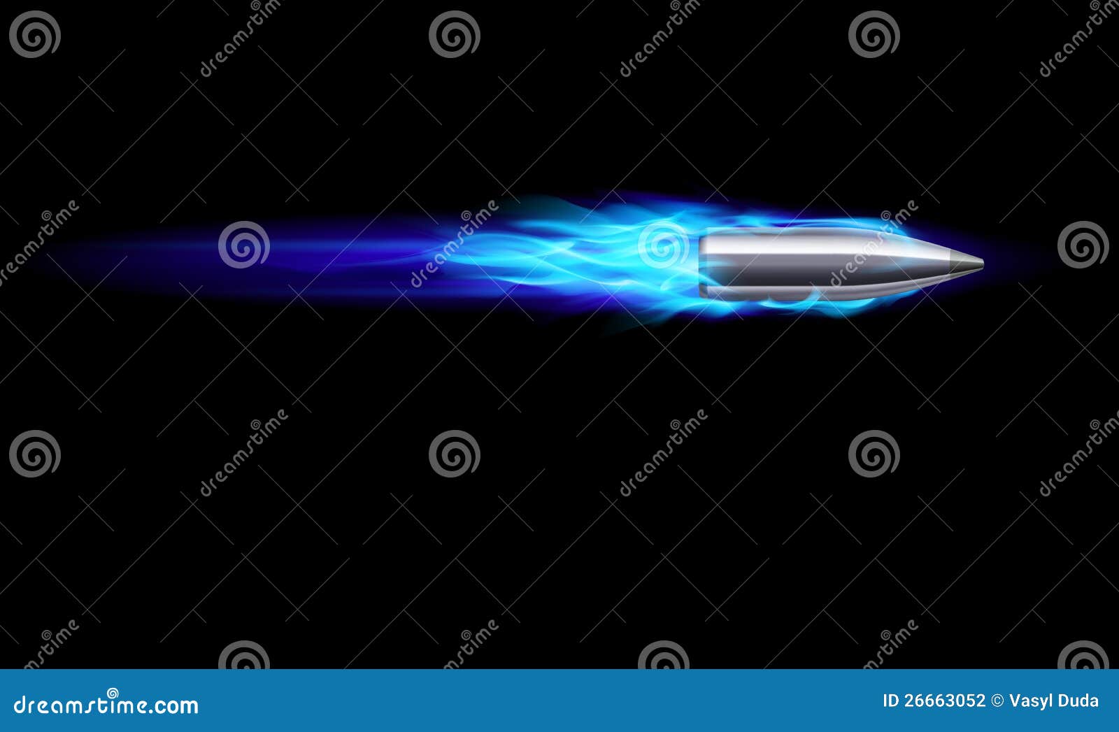 Gun Bullet Shot stock vector. Illustration of aggression - 26663052