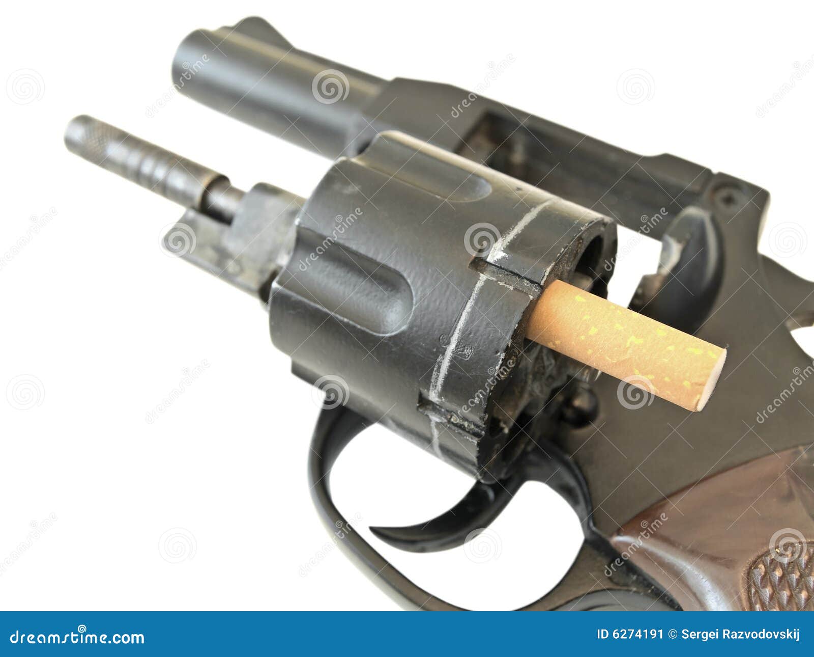 Single Cigarette With Ash Stock Image | CartoonDealer.com #23192479