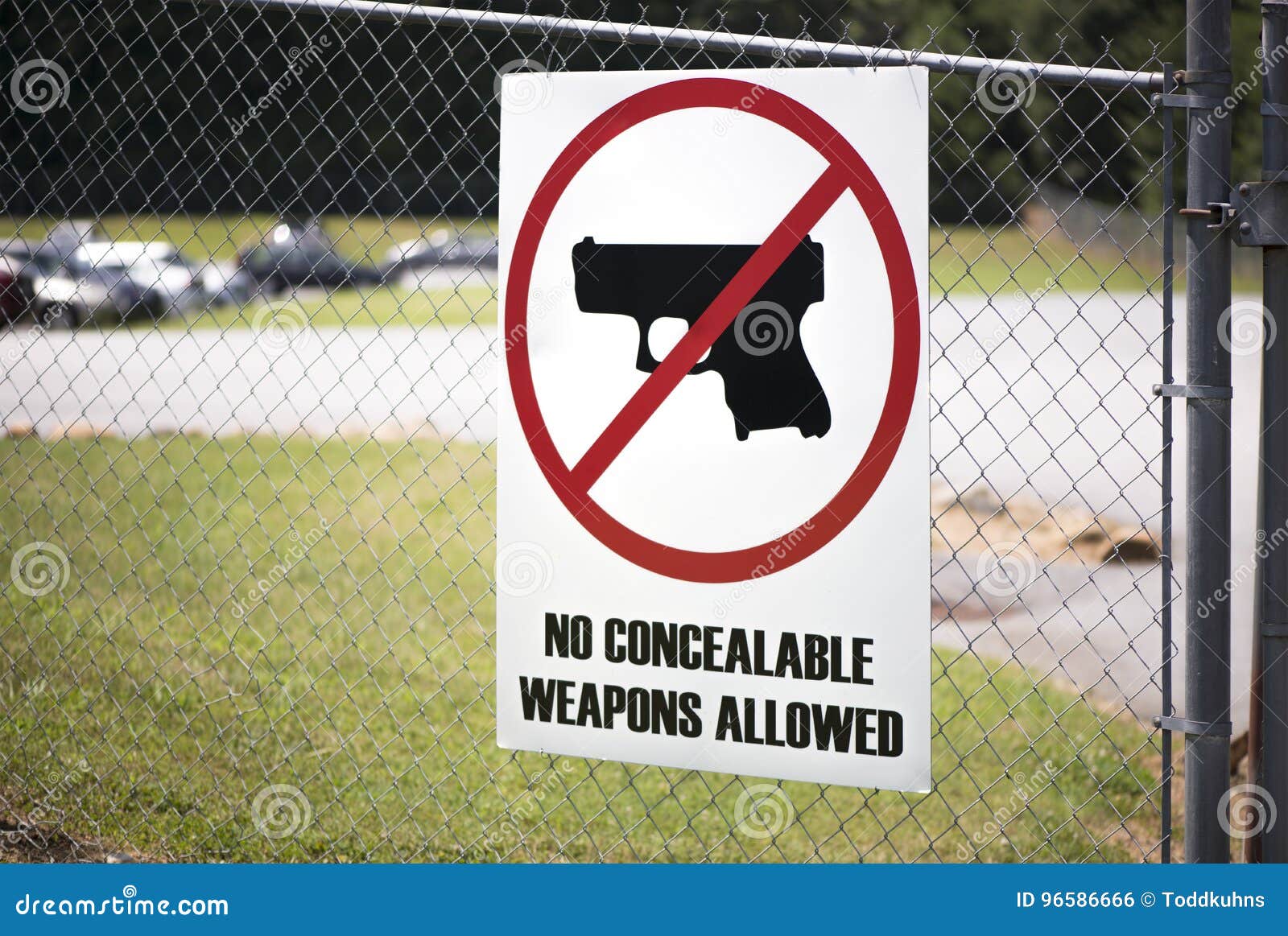 Gun Control Sign at the Workplace Stock Photo - Image of deny, control ...