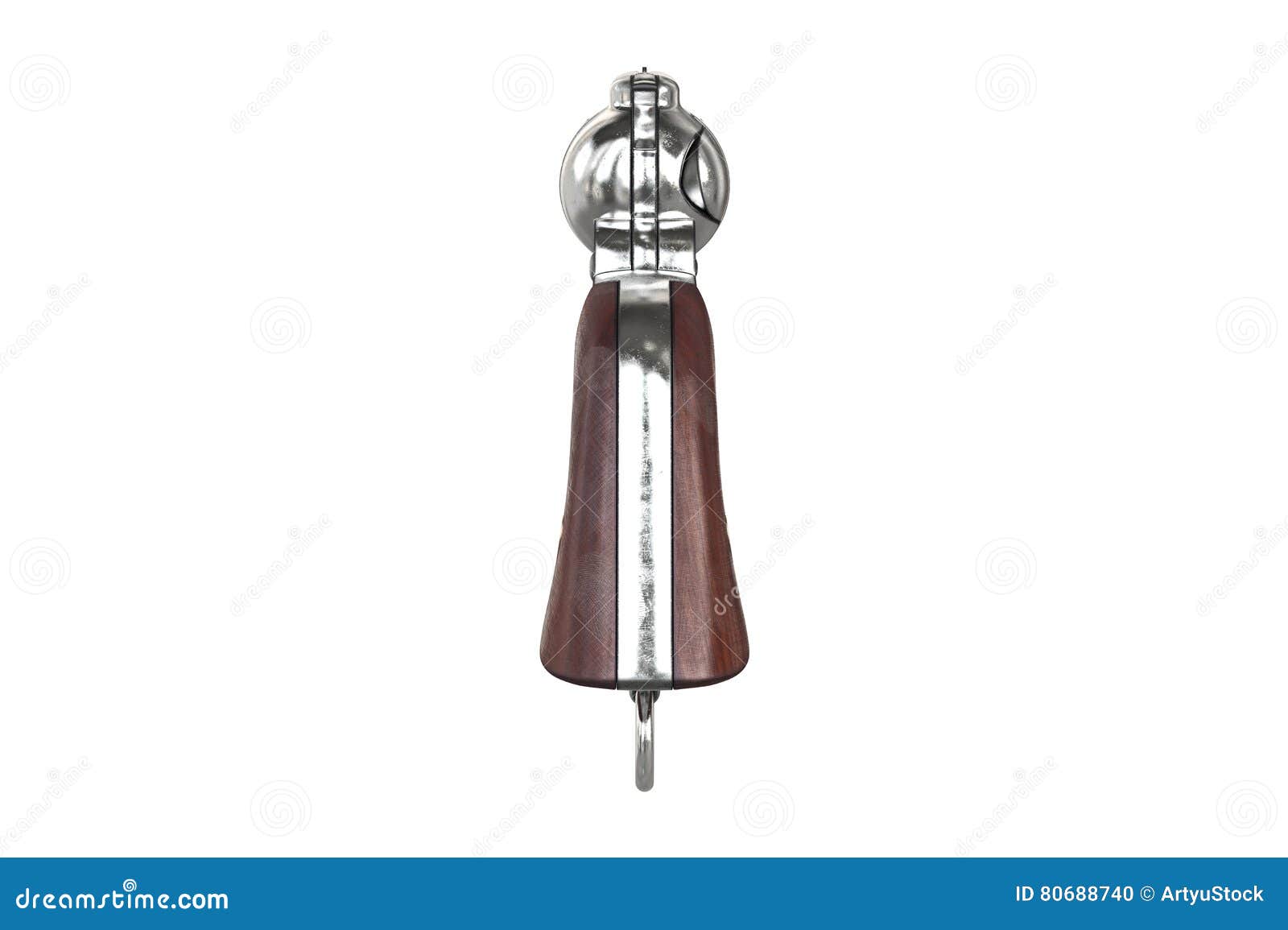 Gun cowboy, back view stock illustration. Illustration of weapon - 80688740