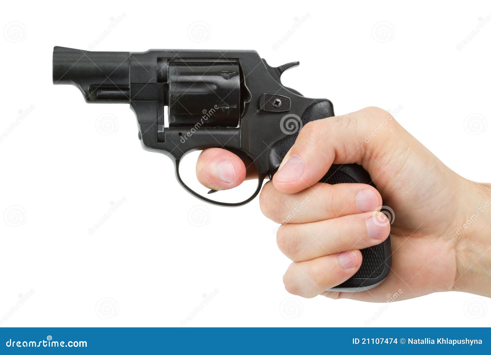 Gun In Hand Stock Images - Image: 21107474