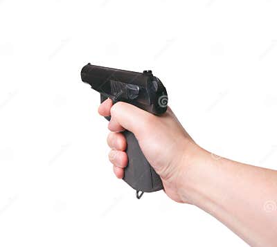 Gun in hand stock photo. Image of agent, criminal, bodyguard - 22545142