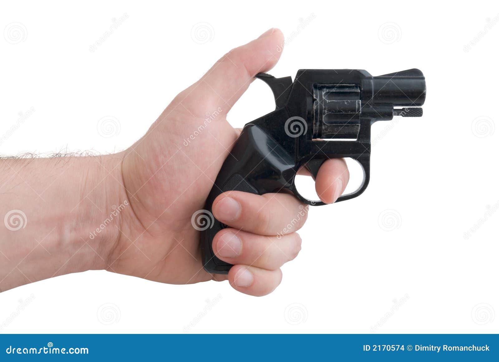 Gun in a a man s hand stock photo. Image of pulp, shooting - 2170574