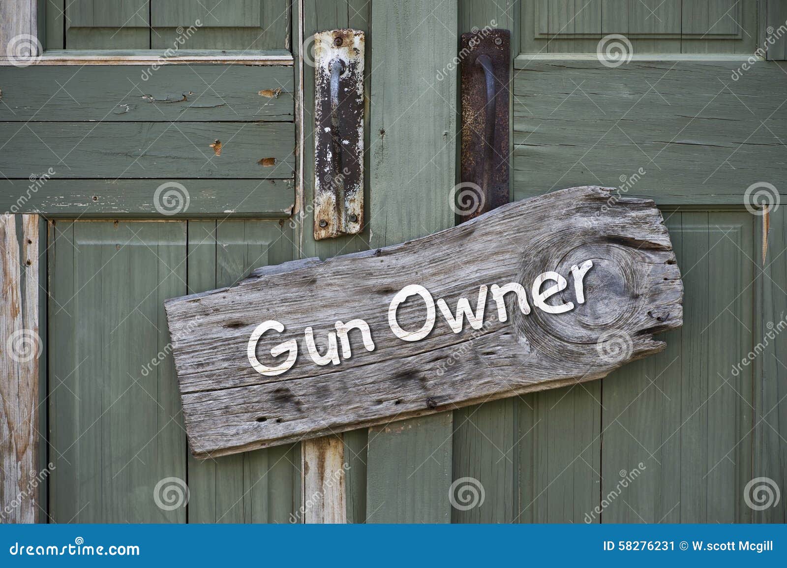 Gun Owner. stock image. Image of owner, owners, firearm - 58276231