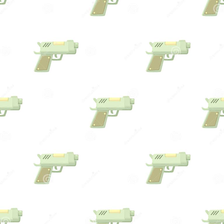 Gun Pattern Seamless Vector Stock Vector - Illustration of army ...