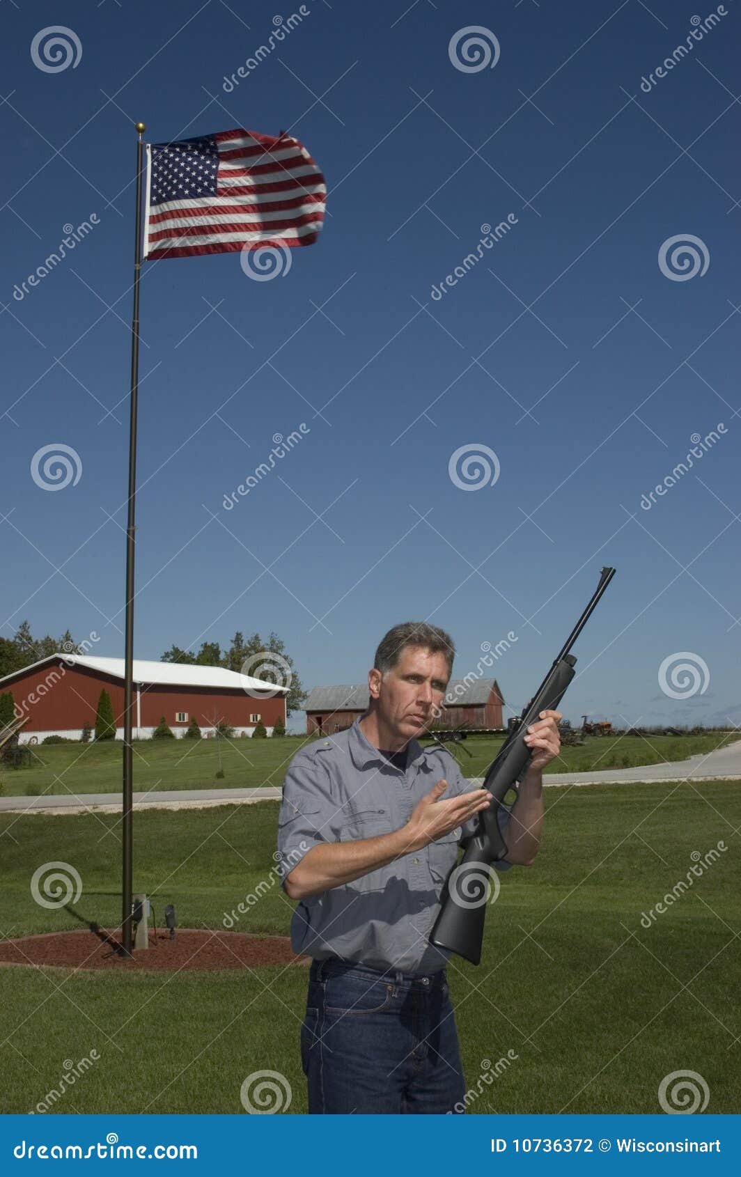 Gun Safety Instructor stock photo. Image of dangerous - 10736372