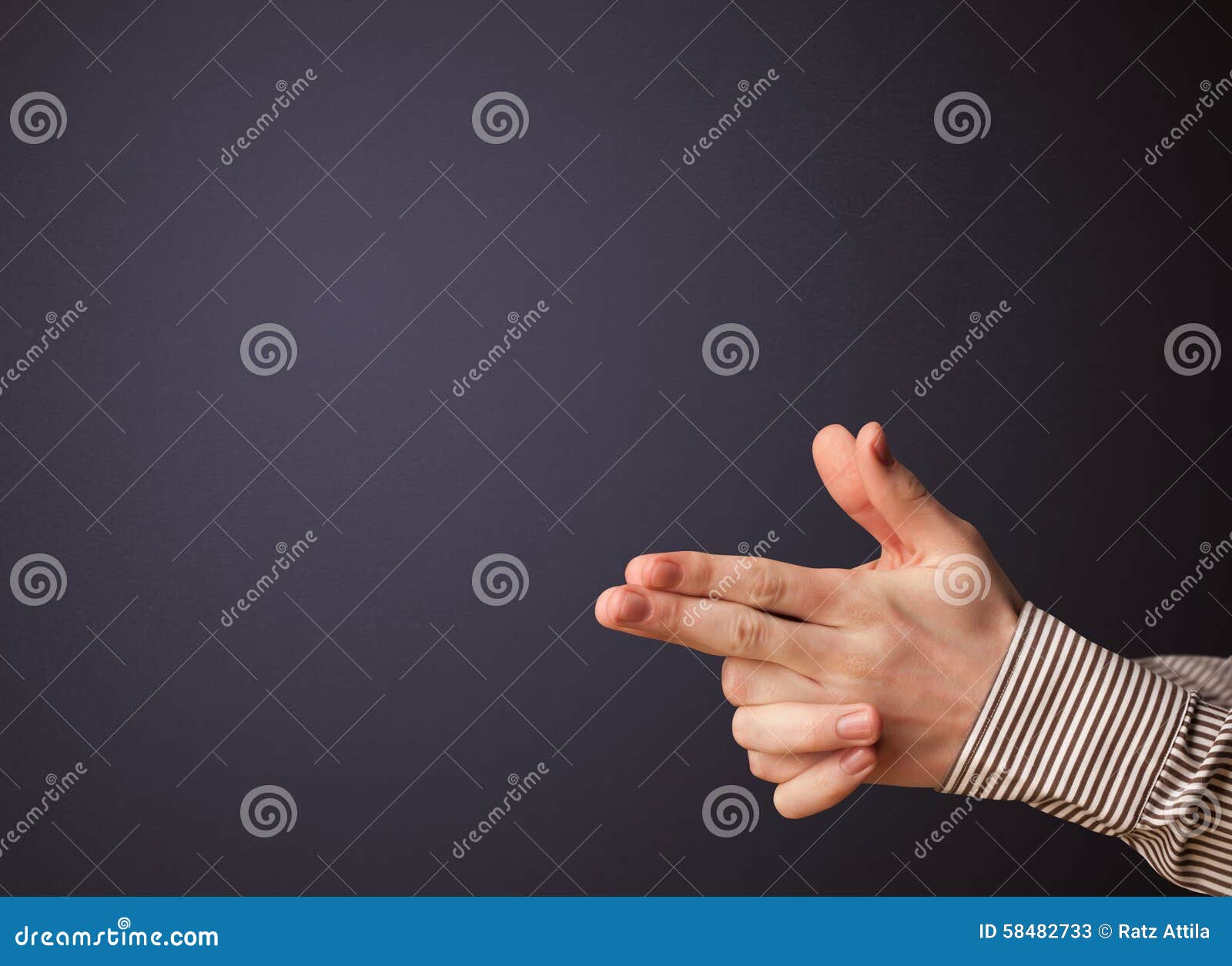 Gun shaped man hand stock image. Image of criminal, fear - 58482733