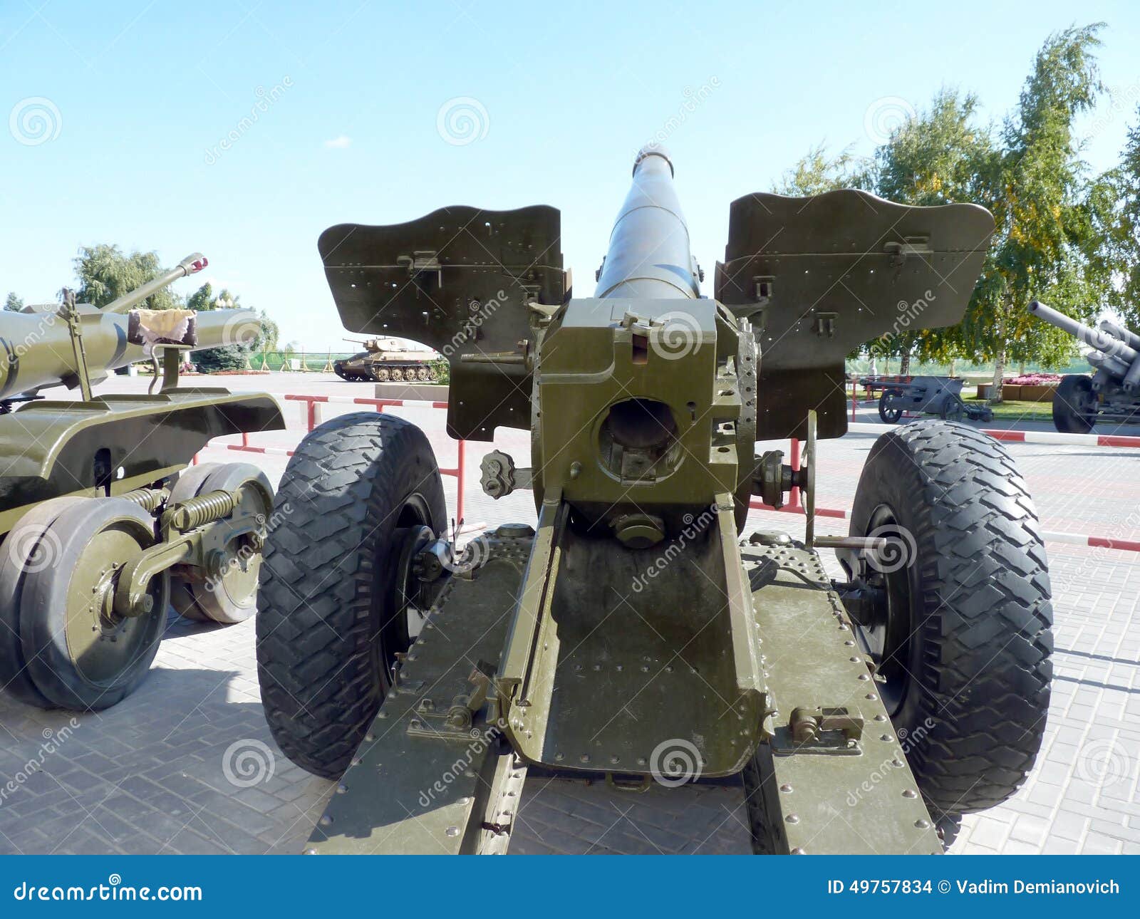 203 Mm Howitzer Times Of The Second World War. Museum Of Military ...