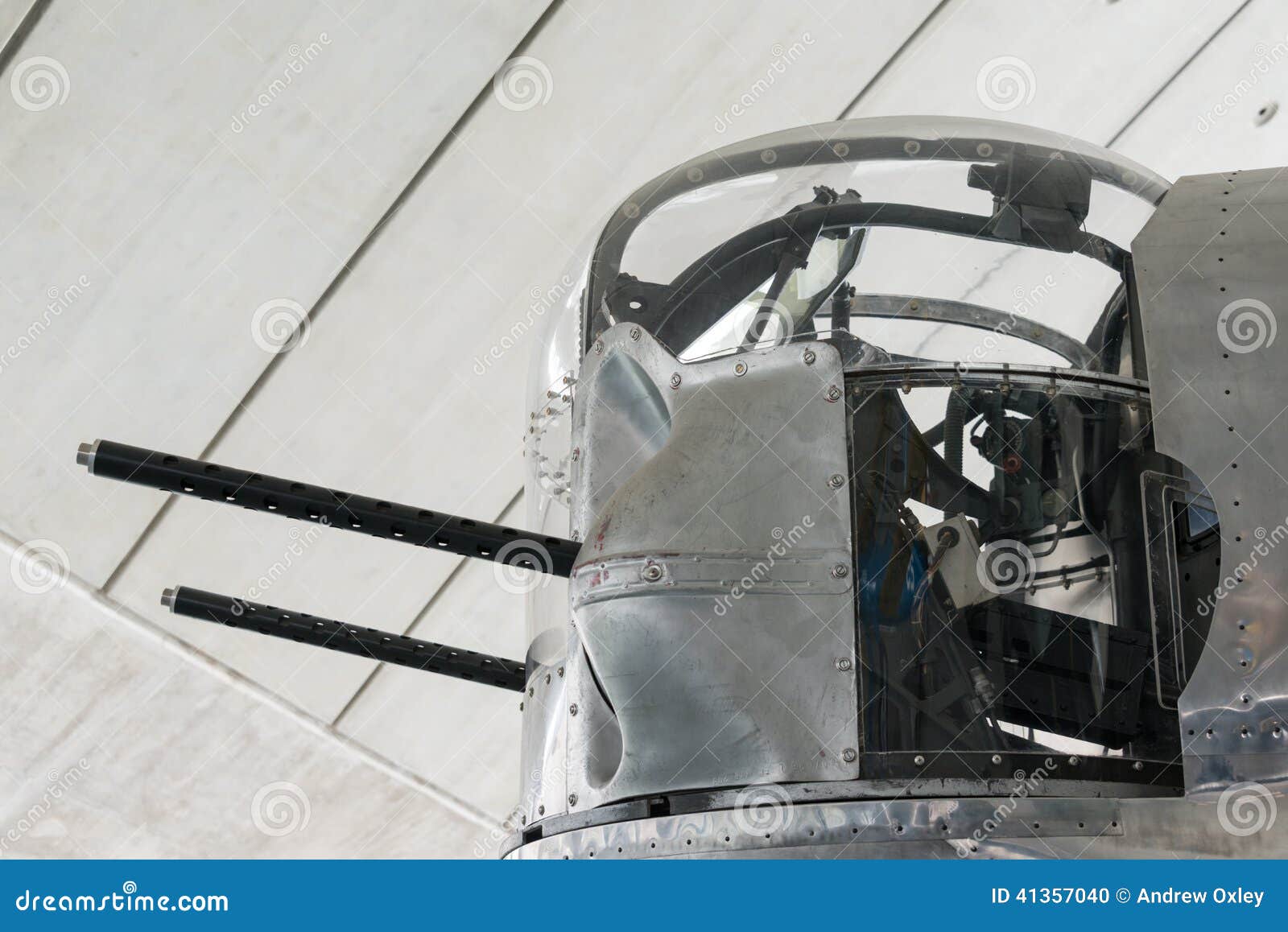 Gun Turret stock photo. Image of 1940s, airplane, battle - 41357040