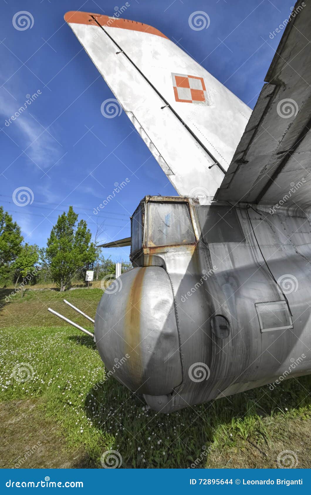 The Gun Turret of the Il-28 Bomber Stock Photo - Image of force ...